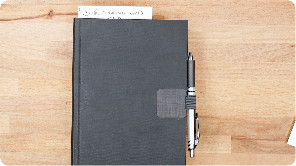 The Bookmark You Take Notes On - Verbal to Visual