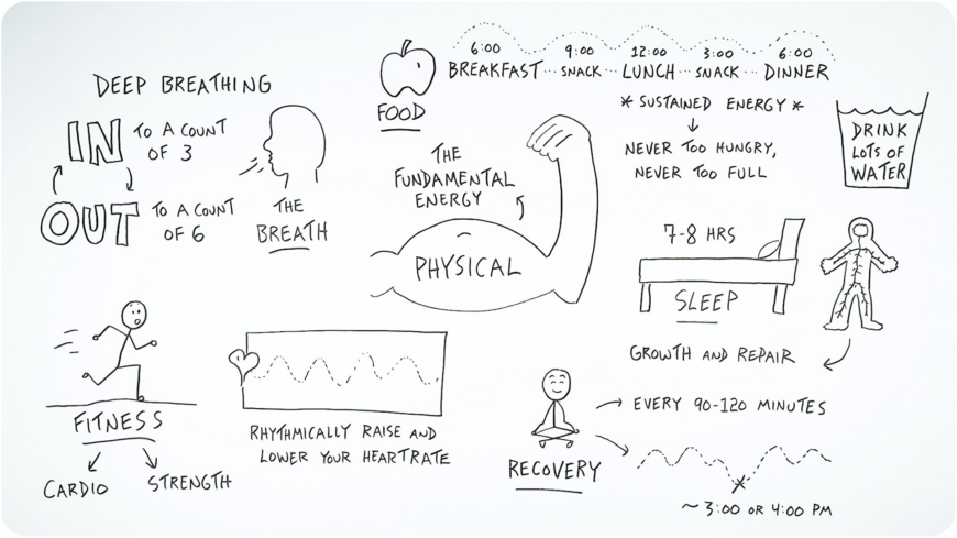 Manage Your Energy, Not Your Time: A Visual Summary of The Power of ...
