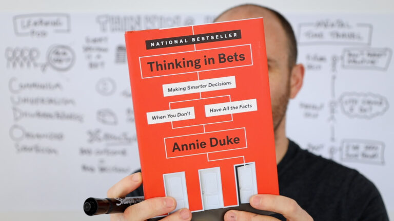 Thinking in Bets by Annie Duke - A Visual Summary - Verbal to Visual