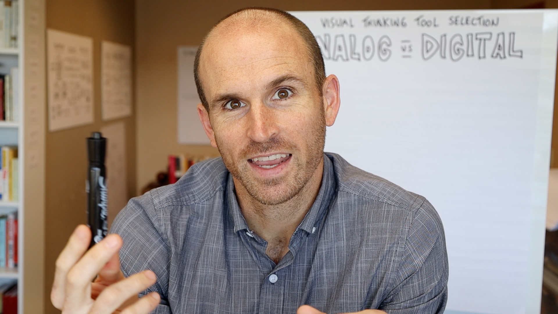 Visual Thinking Tool Selection: Analog vs Digital - Verbal to Visual