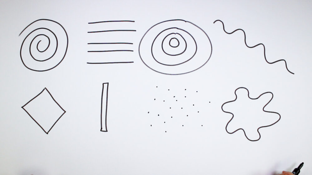 Make Marks that Make Meaning - Verbal to Visual